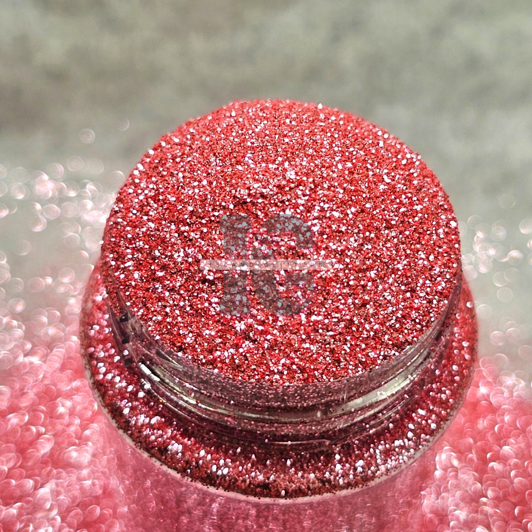 Make Me BLUSH - Heather Pink Glitter | Fine Pink Silver Glitter | Fine ...