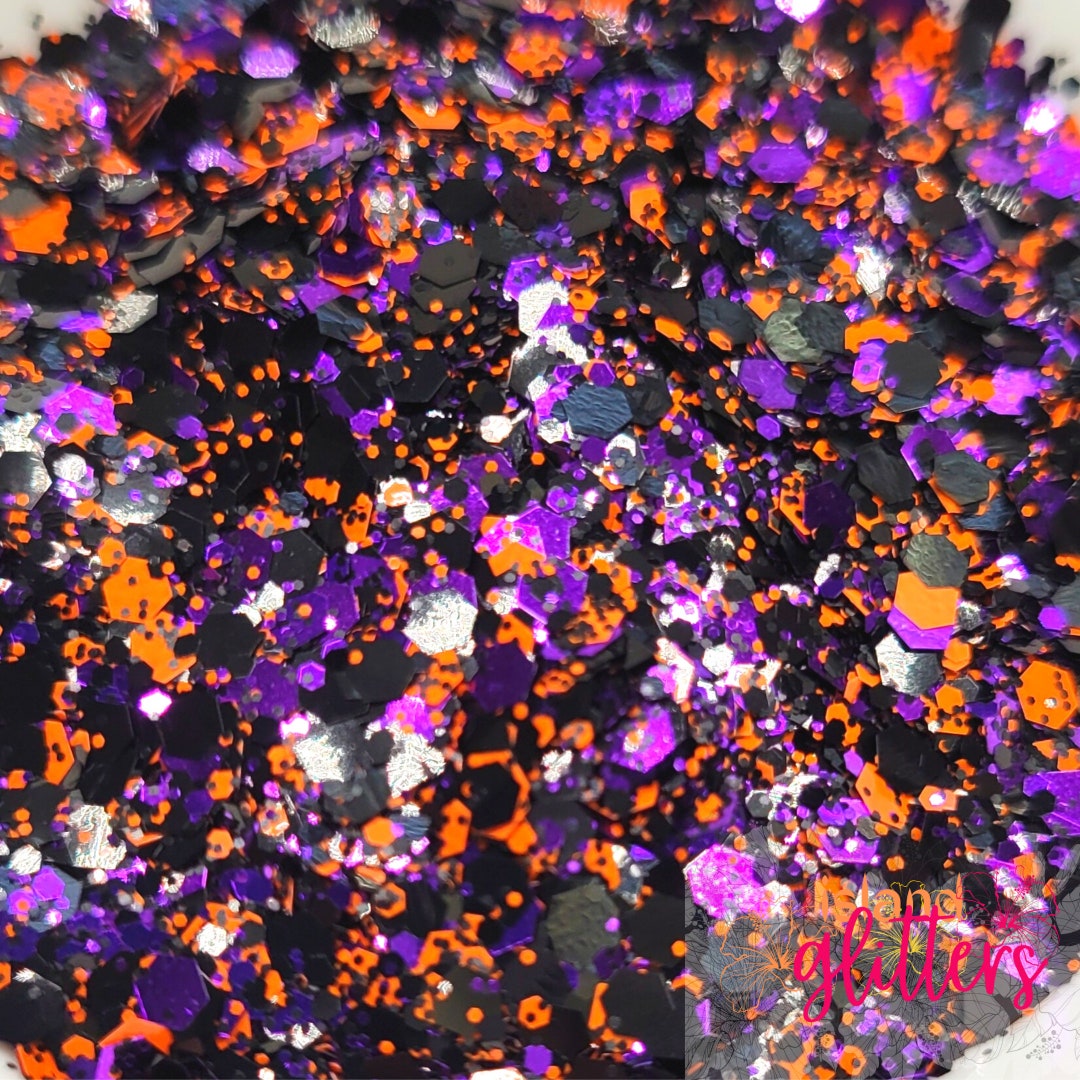 HAPPY HALLOWEEN Chunky Halloween Glitter Mix Spooky - Etsy