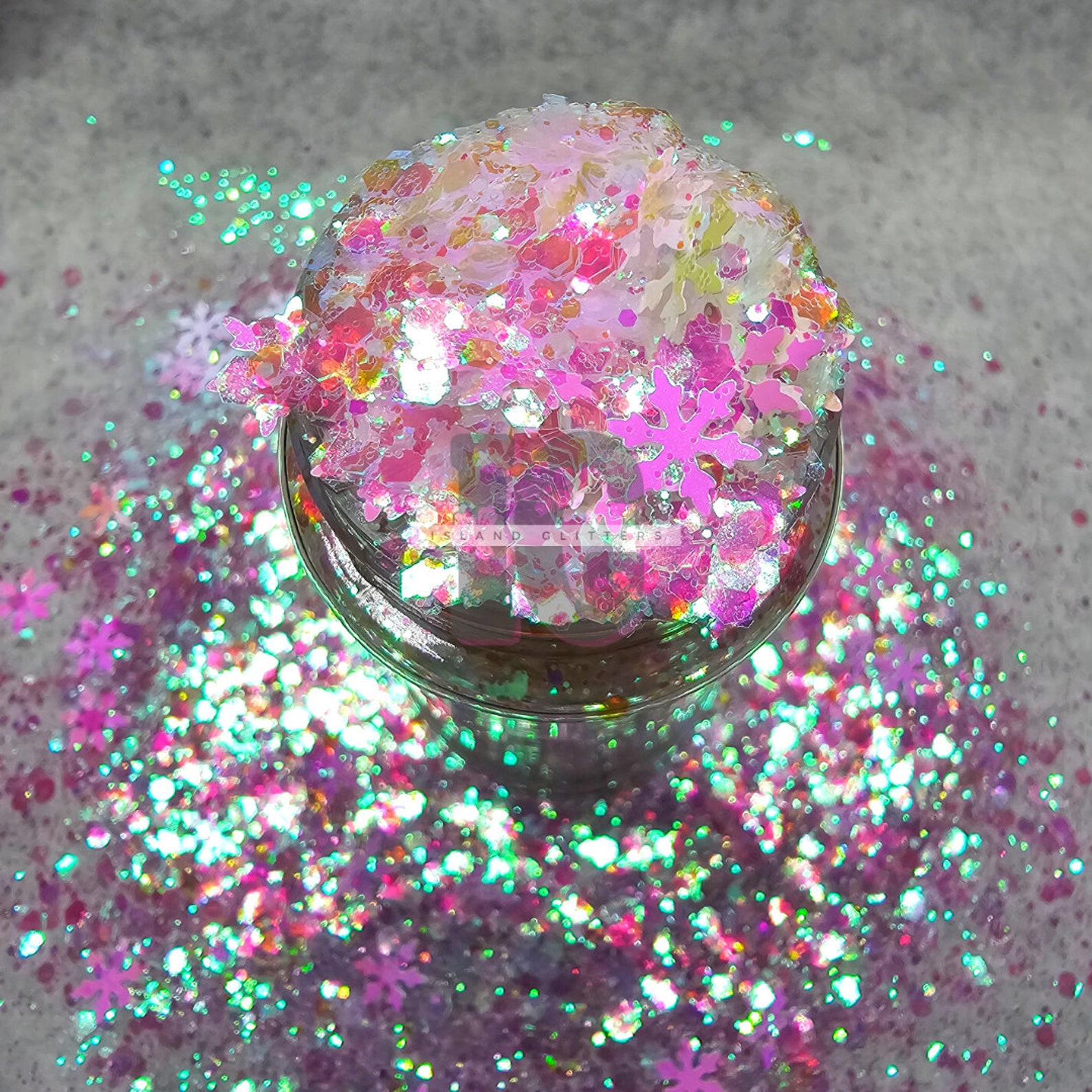 SILENT NIGHT - Chunky Christmas Glitters | Glitters With Snowflakes ...