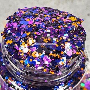 BOO THANG - Halloween Glitters | Chunky Halloween Glitter Mix | Black ...