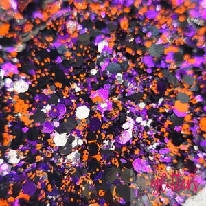 HAPPY HALLOWEEN Chunky Halloween Glitter Mix Spooky - Etsy
