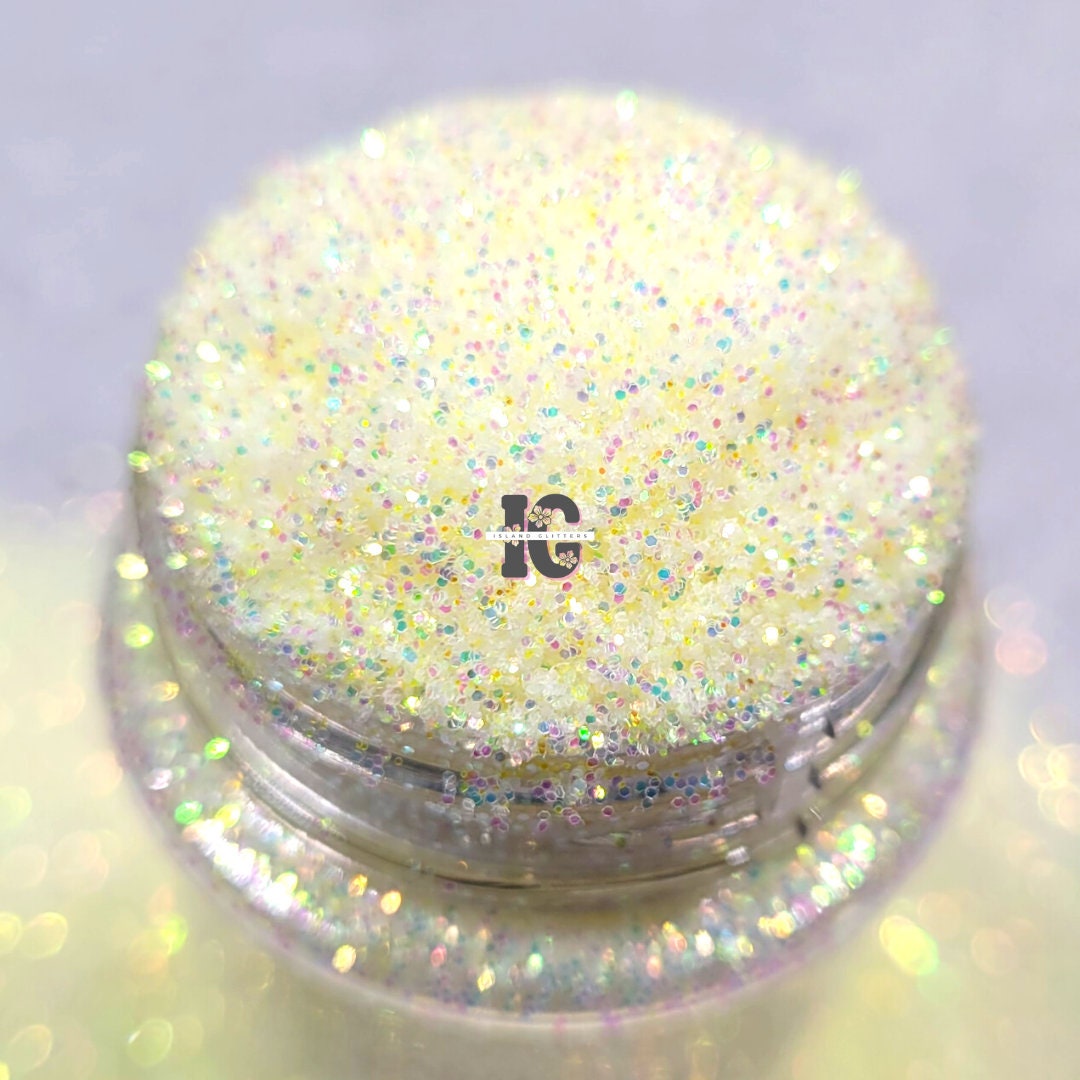 ANANAS Gelb Glitzer Hellgelbe Glitzer Irisierendes Gelb - Etsy.de