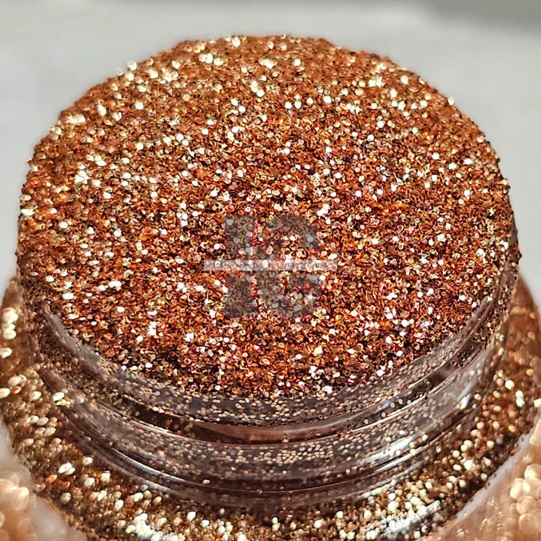 SAND STORM - Brown Glitters | Fine Metallic Glitter | Dark Rose Gold ...
