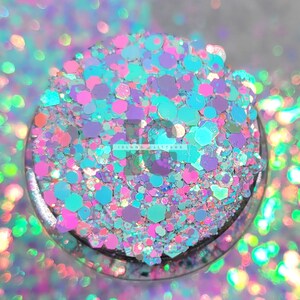 ICING ON TOP - Pastel Glitter Mix | Spring Glitters | Pastel Blue ...