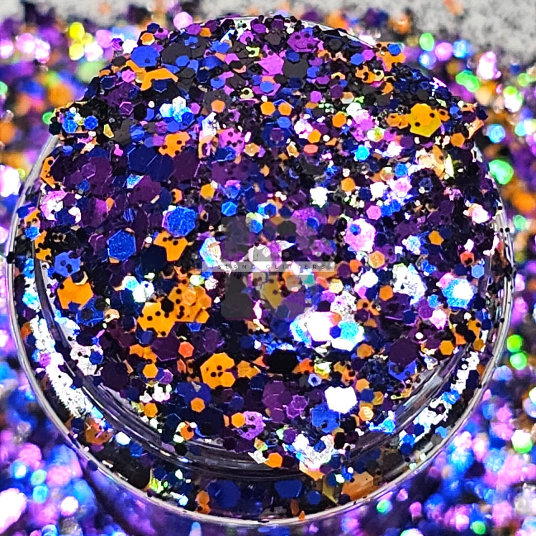 BOO THANG - Halloween Glitters | Chunky Halloween Glitter Mix | Black ...