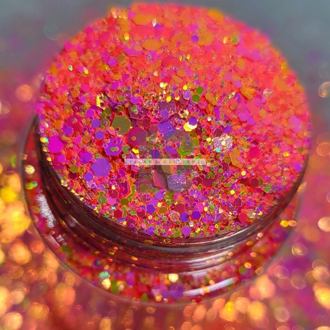 HOT GIRL SUMMER - Chunky Summer Glitters | Chunky Neon Glitters | Pink ...