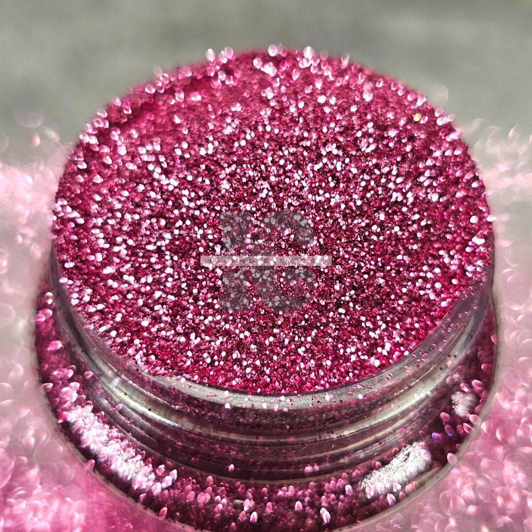 ÜBER MAUVE - Feiner Kastanienbrauner Glitzer | Feiner Burgunder Glitter | Rosa Glitzer meliert ...
