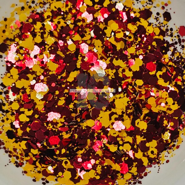Maroon and Gold - Etsy