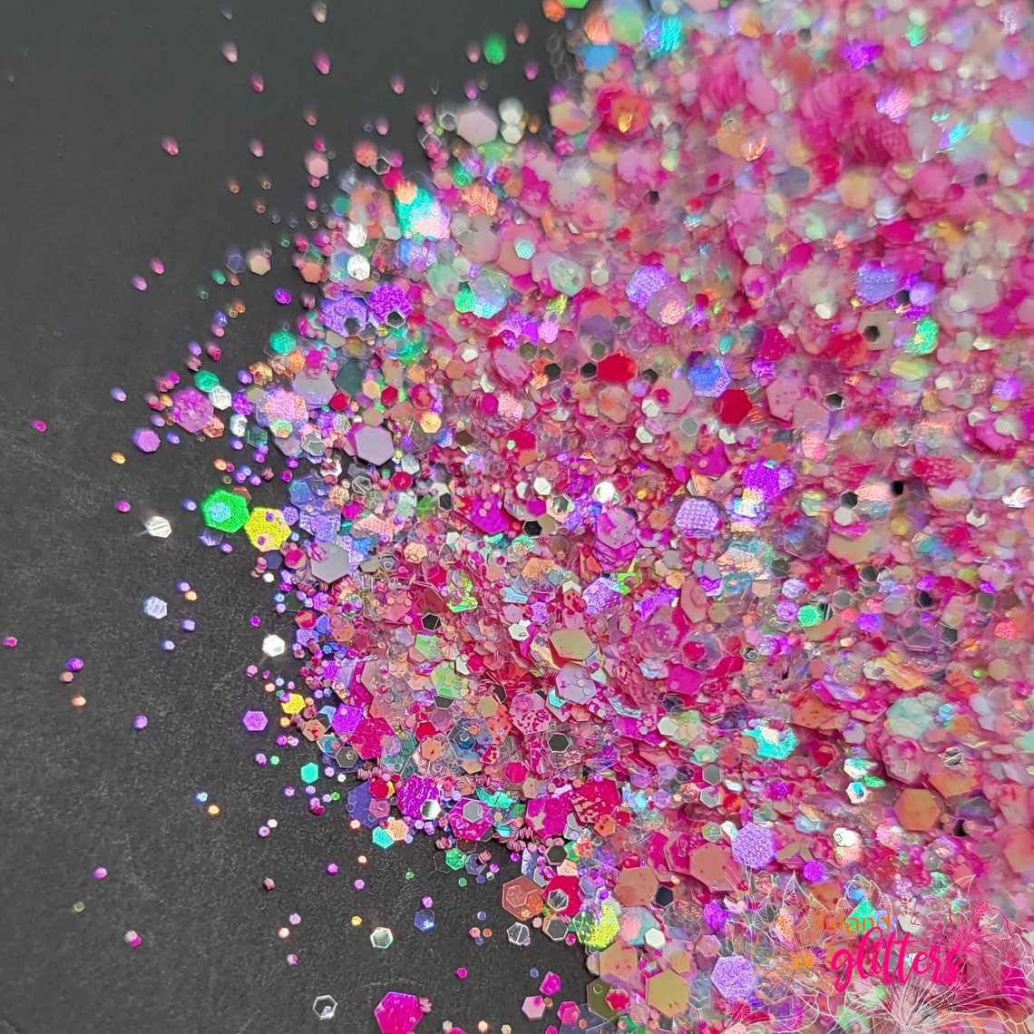 GIRLS NIGHT OUT Chunky Pink Glitter Mix Chunky Vday - Etsy