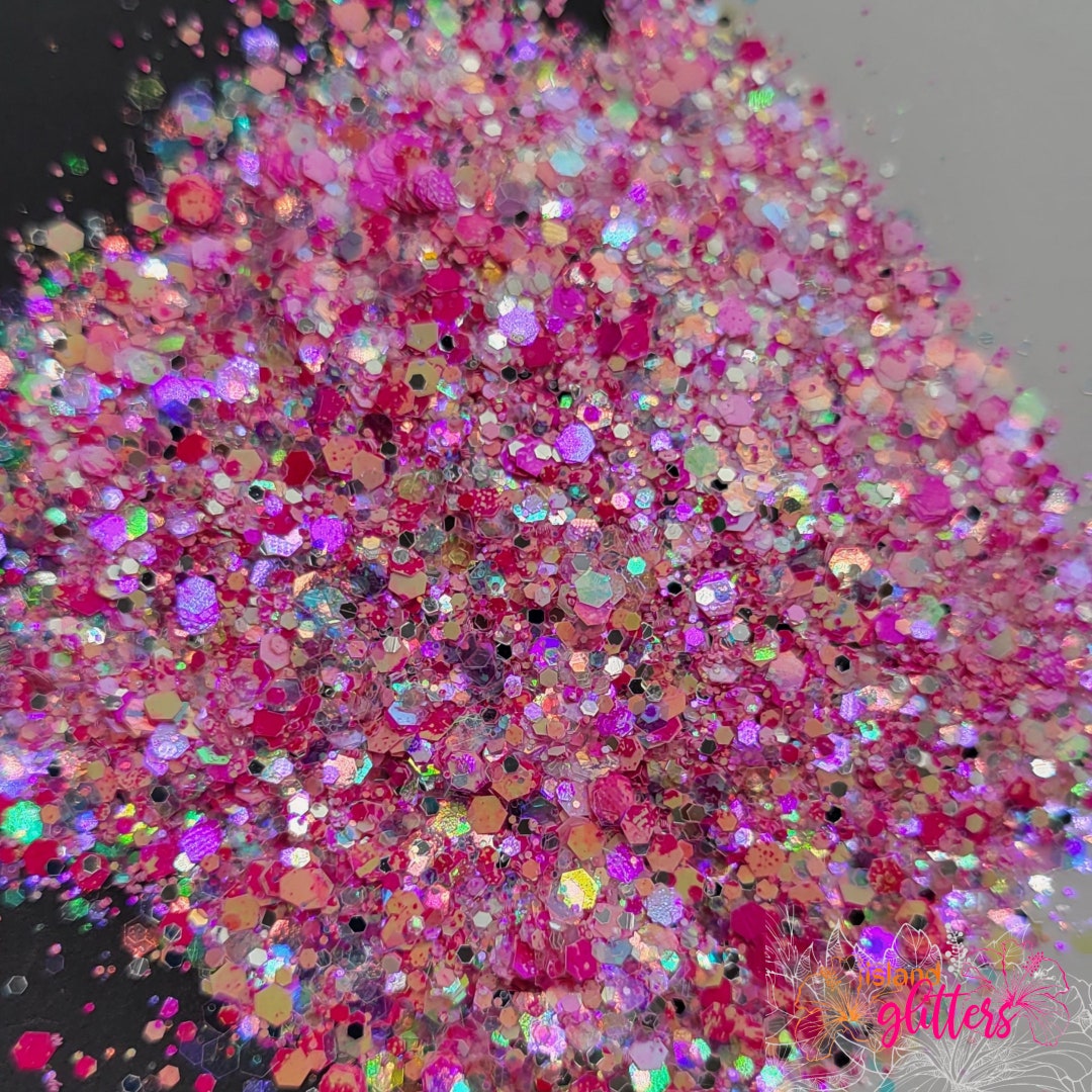 GIRLS NIGHT OUT Chunky Pink Glitter Mix Chunky Vday - Etsy