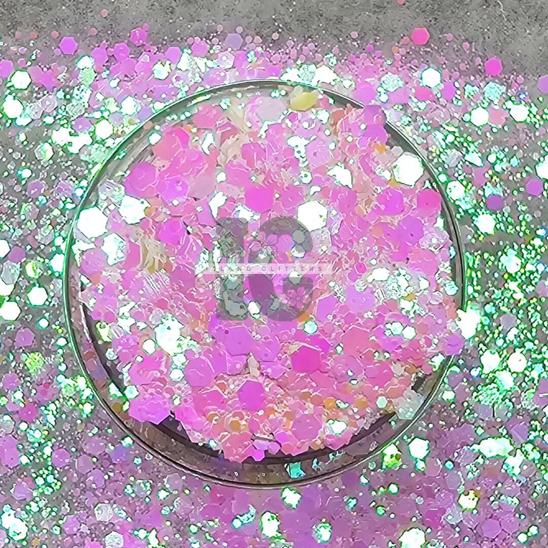 MERRY PINKMAS - Chunky White Glitters | White and Pink Glitters ...