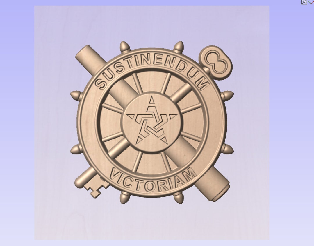 US Army Logistics Officer Insignia 3D Model - Etsy