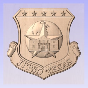 USAF JPPSO Texas Unit Patch 3D Model - Etsy