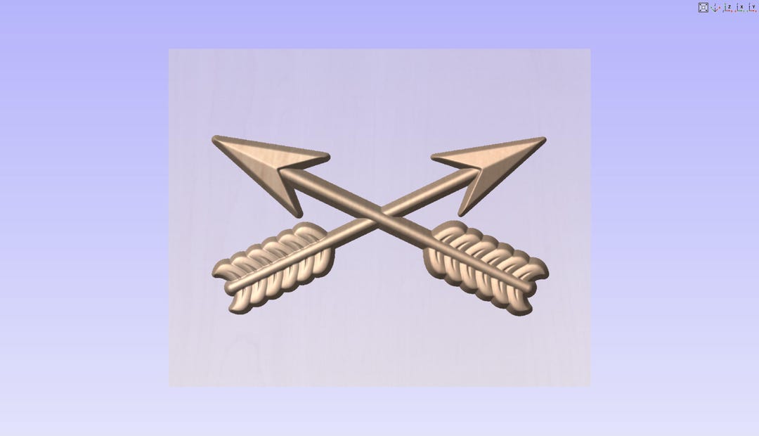 US Army Special Forces Collar Insignia 3D Model - Etsy