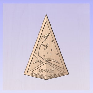 US Space Force Systems Command 3D Model - Etsy