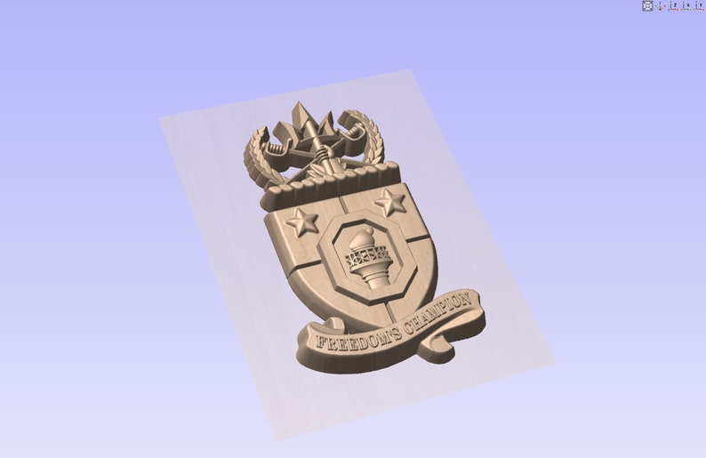 US Navy USS Porter DDG-78 Crest 3D Model - Etsy
