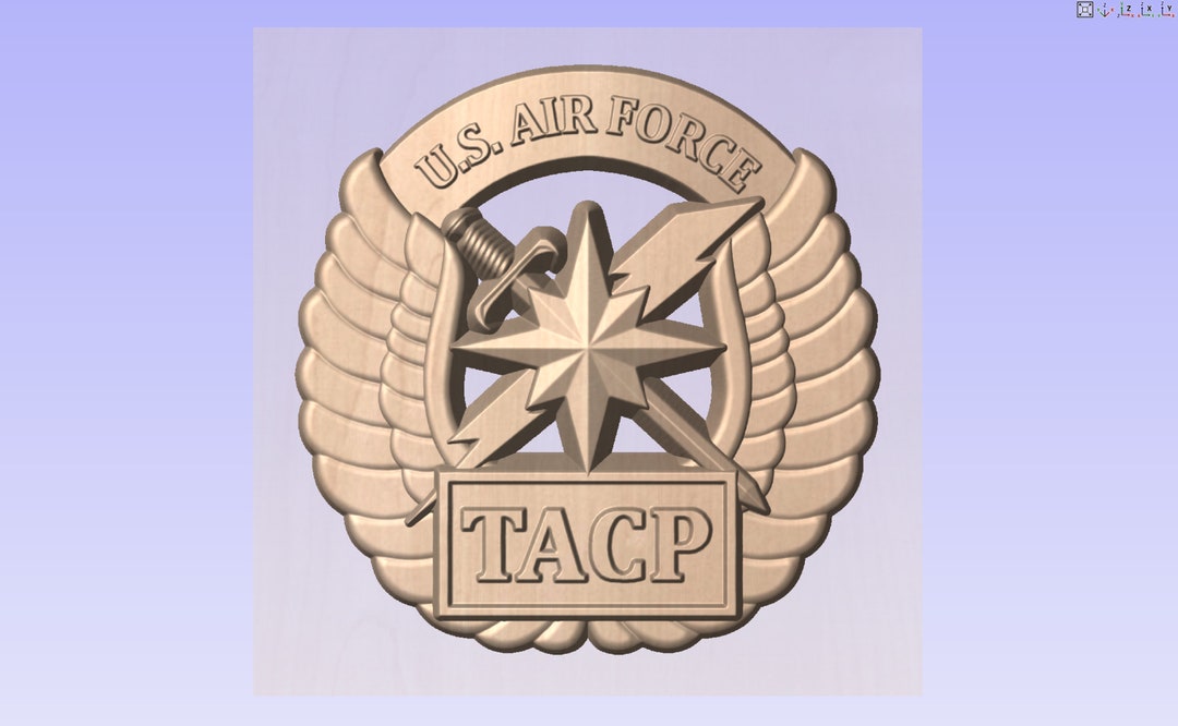 US Air Force TACP Insignia 3D Model - Etsy