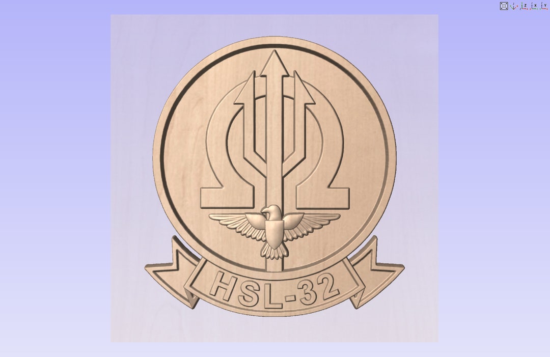 US Navy HSL-32 Unit Patch 3D Model - Etsy