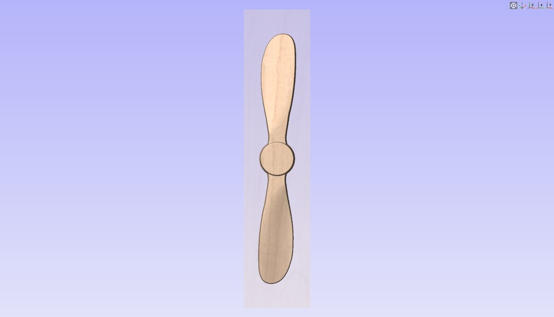 Airplane Propeller Version 2 3D Model - Etsy