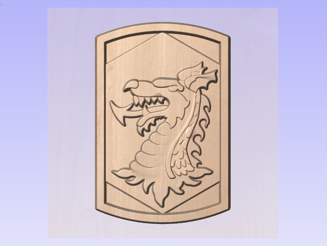 US Army 404th Maneuver Enhancement Brigade Patch 3D Model - Etsy