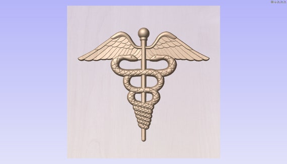 Corpsman Insignia 3D Model - Etsy