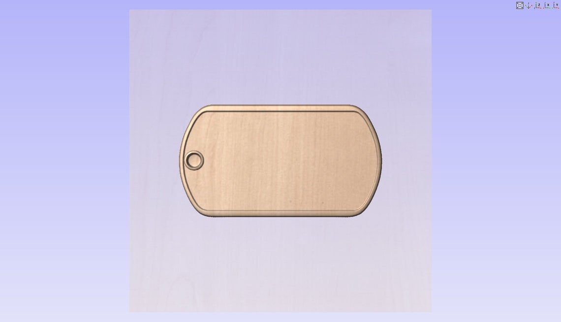 US Military Dog Tag 3D Model - Etsy