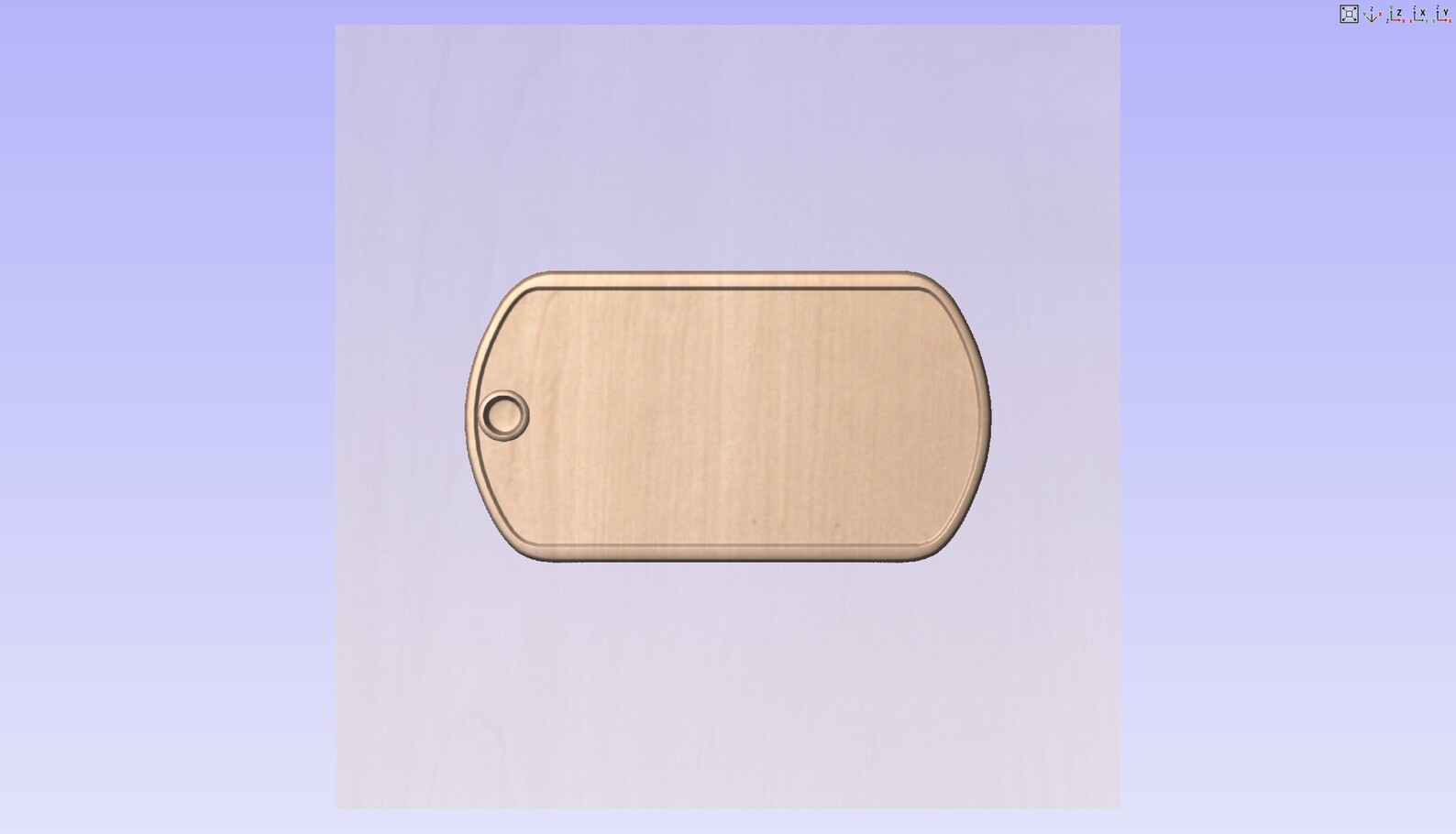US Military Dog Tag 3D Model - Etsy