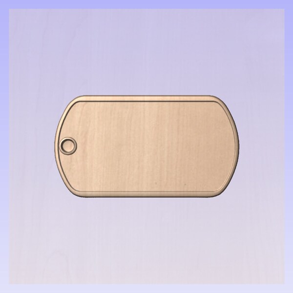 Military Dog Tag 3d Model - Etsy
