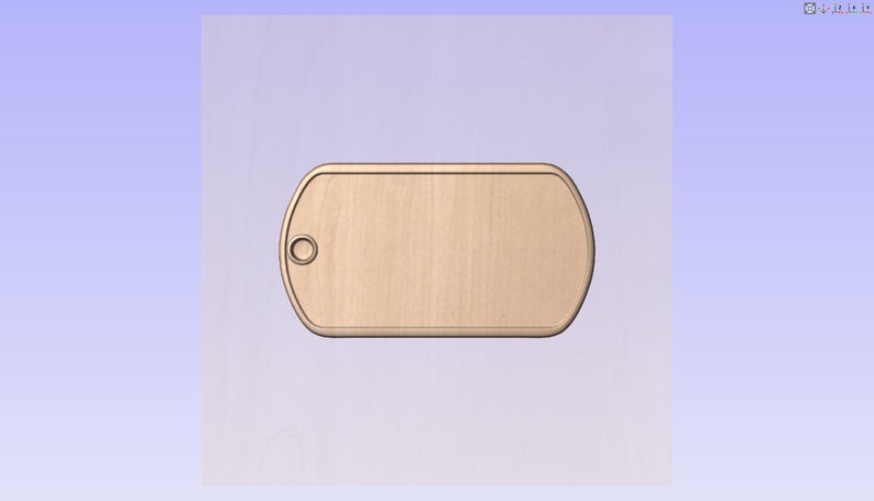 US Military Dog Tag 3D Model - Etsy