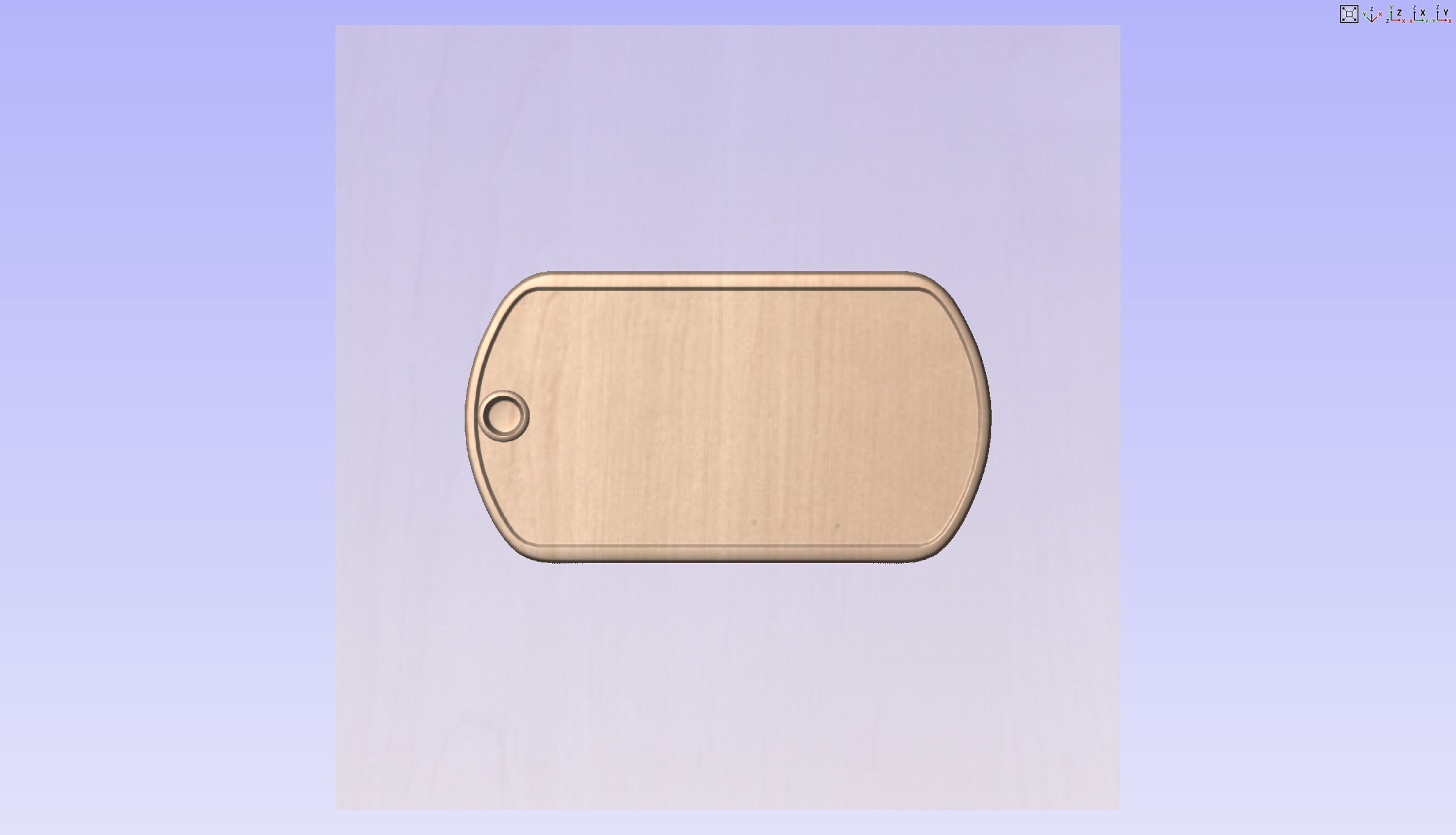 US Military Dog Tag 3D Model - Etsy