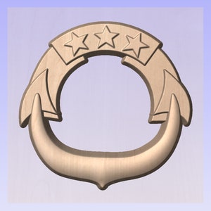 US Navy Small Craft Insignia Custom Version 3D Model - Etsy