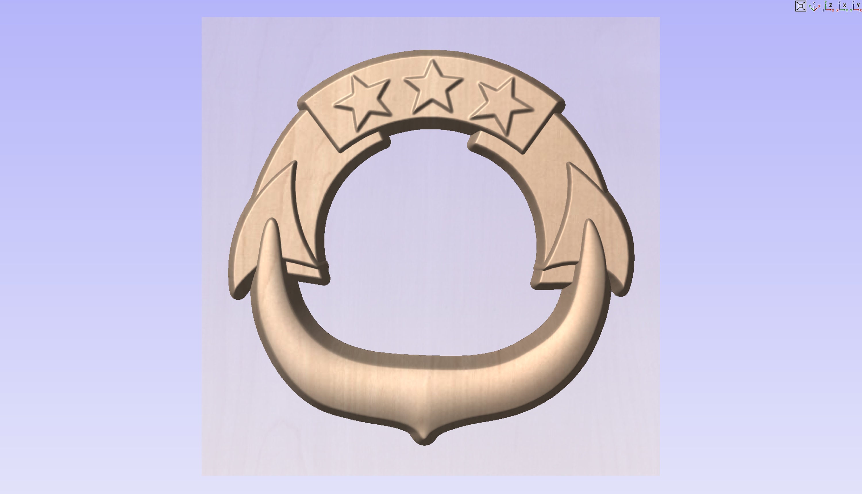 US Navy Small Craft Insignia Custom Version 3D Model - Etsy