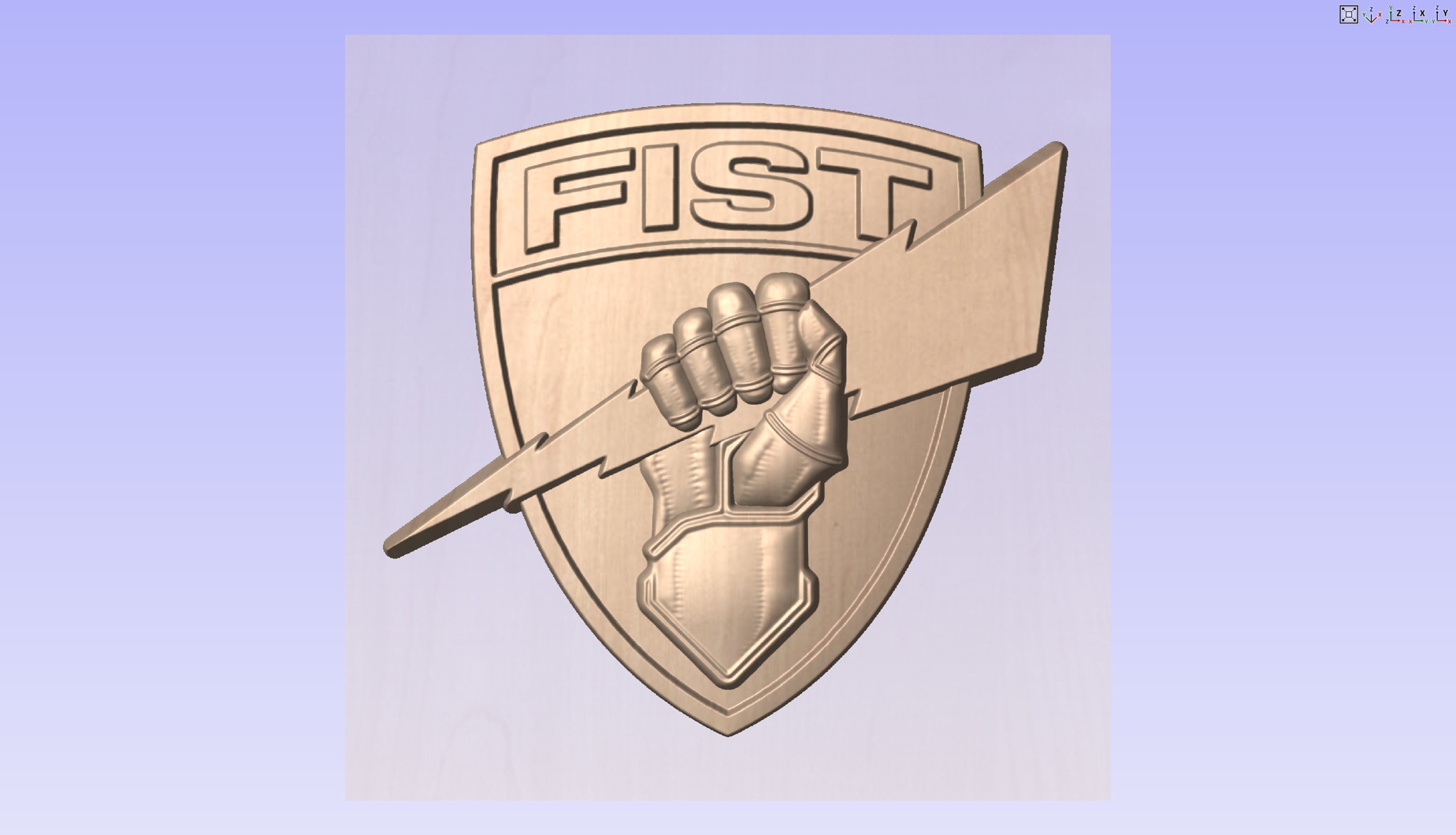 US Army 13F FIST 3D Model - Etsy