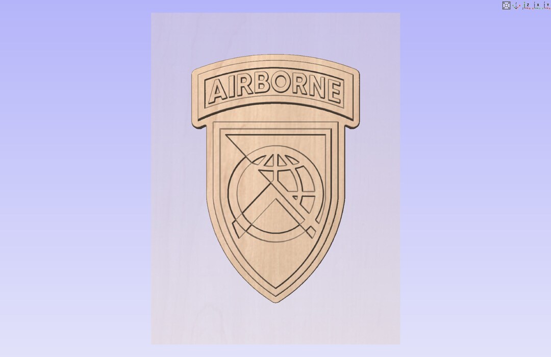 US Army 360th CA BDE Patch 3D Model - Etsy