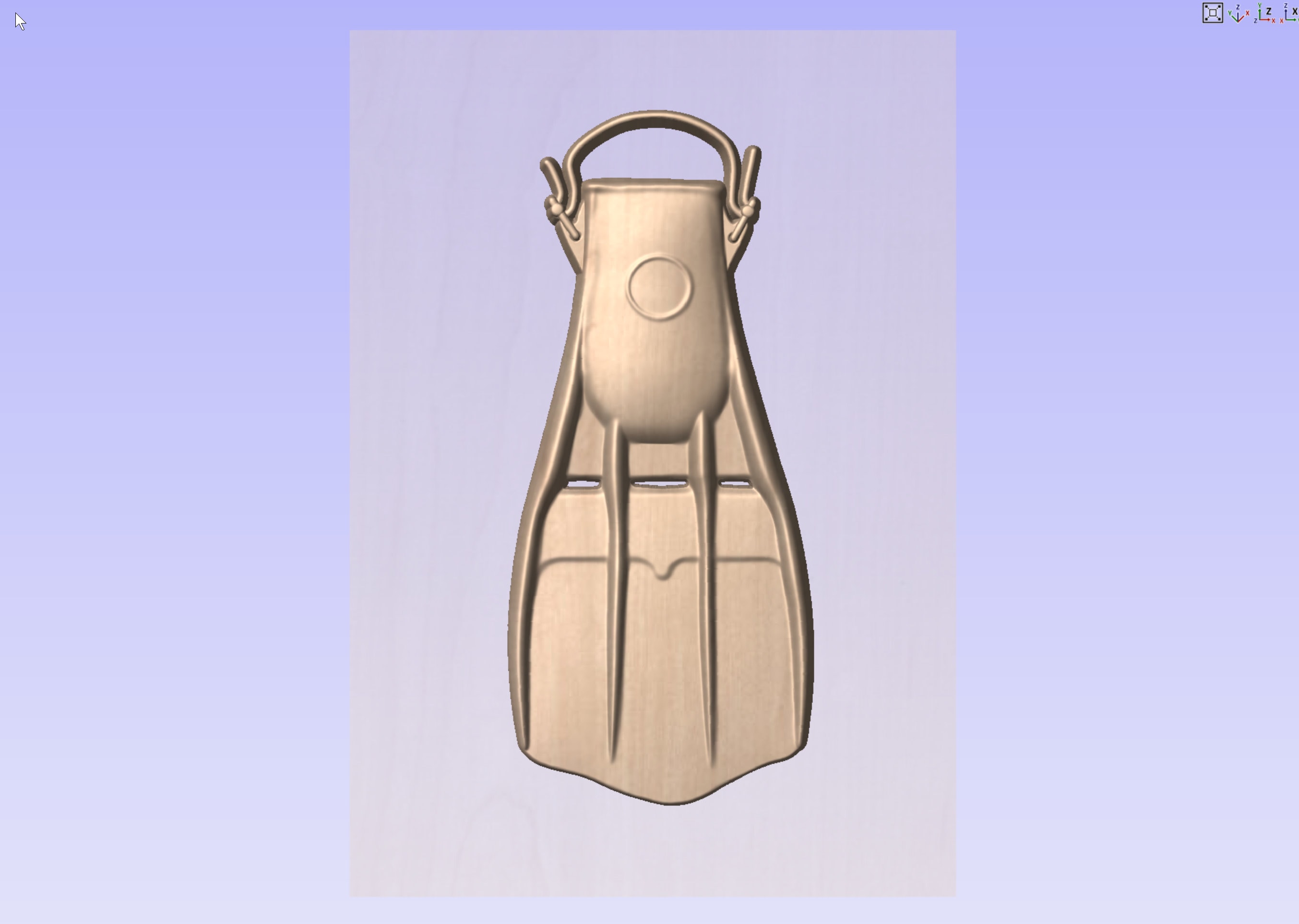 US Navy Diver Fin 3D Model Version 2 - Etsy
