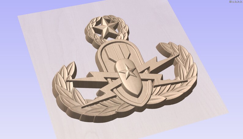 Master Explosive Ordnance Disposal Badge 3D Model - Etsy