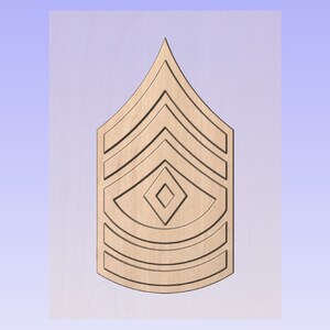 US Army First Sergeant E-8 3D Model - Etsy