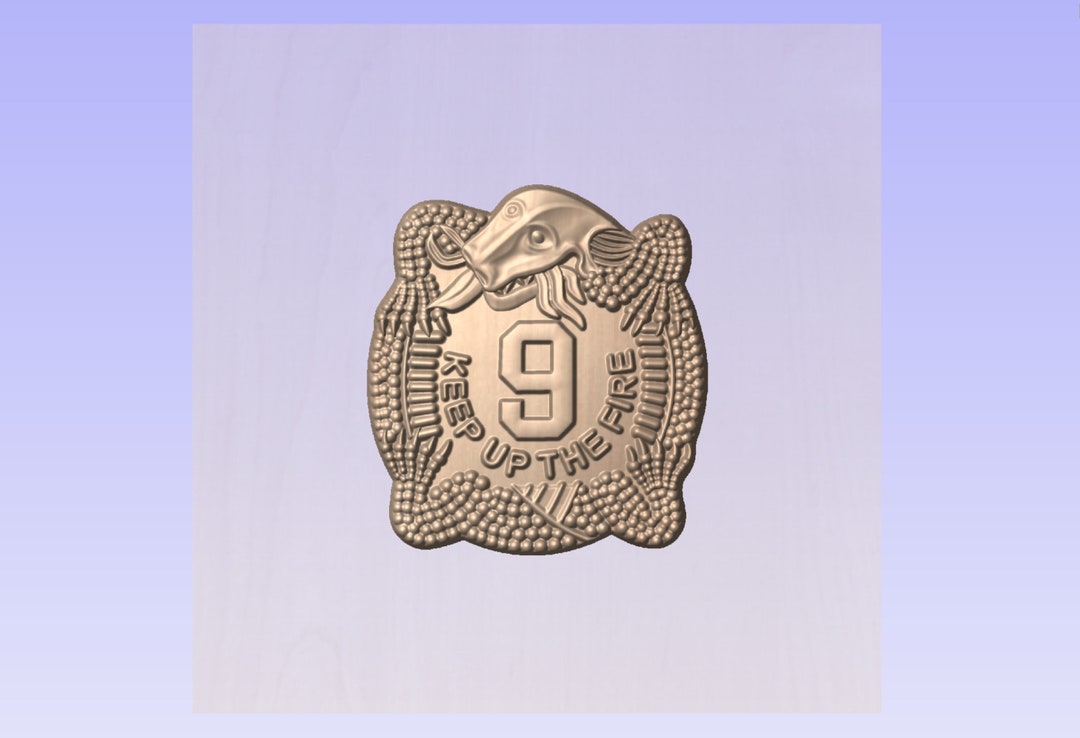 US Army Manchu Insignia 3D Model - Etsy