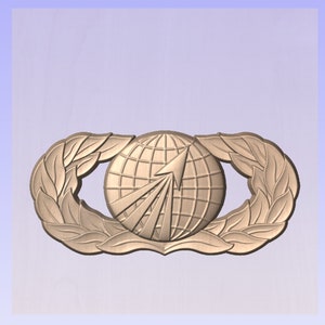 USAF Basic Acquisition & Financial Management Badge 3D Model - Etsy