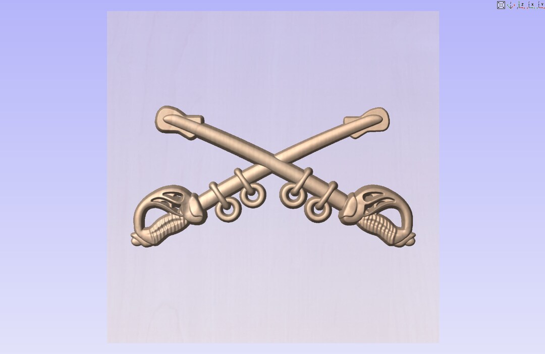 US Army Cavalry Sabers 3D Model - Etsy Australia