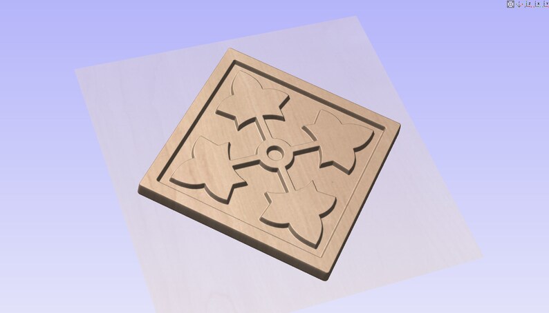 US Army 4th Infantry Division Patch 3D Model - Etsy