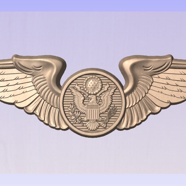 Aircrew Wings Stl - Etsy