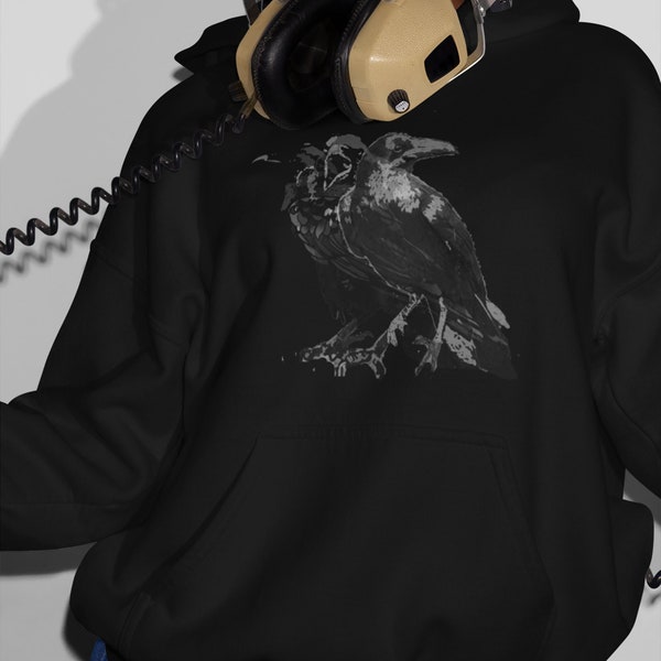 Raven Black Bird - Etsy