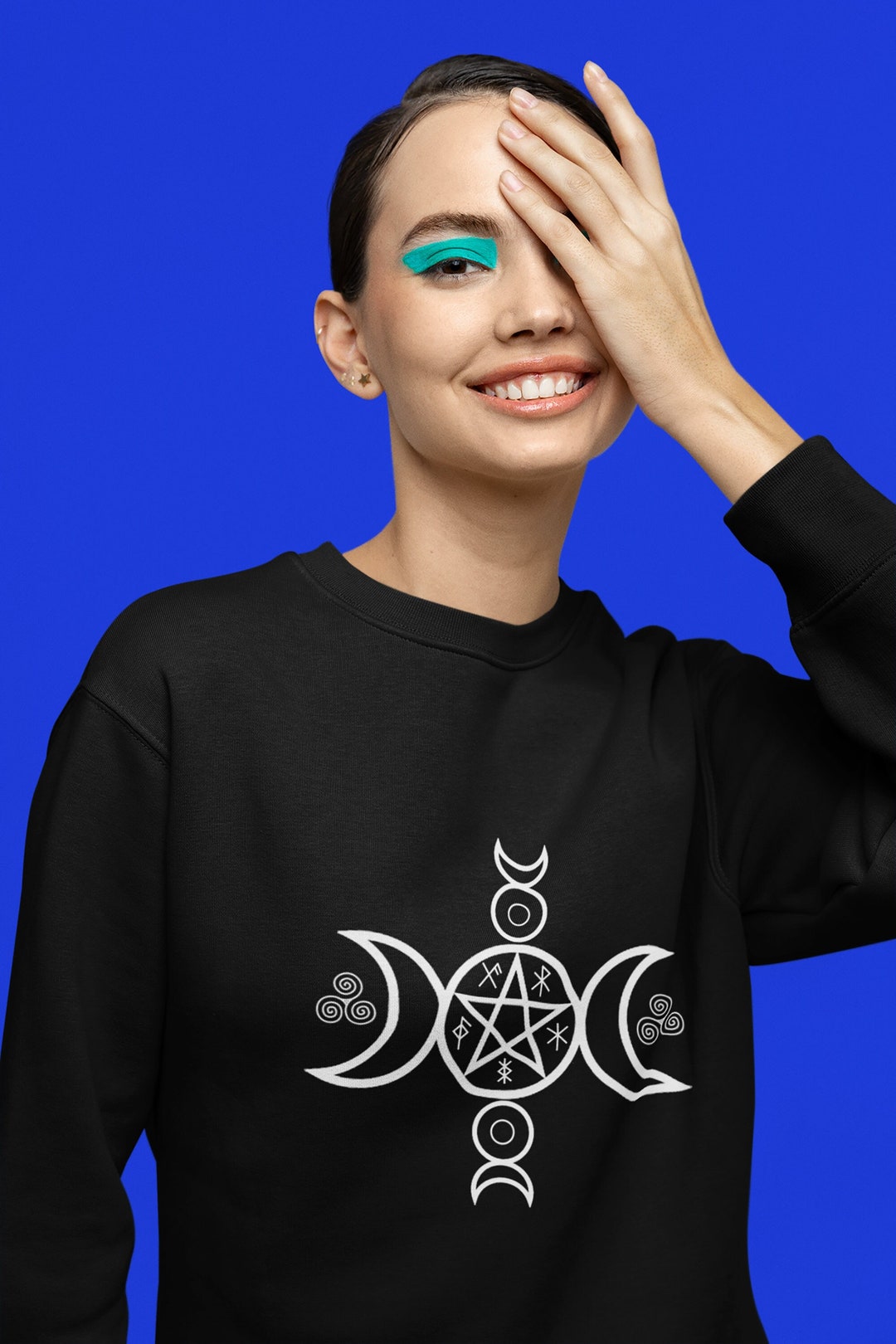 Empath Protection Symbol Shirt - Female Empowerment, Goth Wicca Tee ...