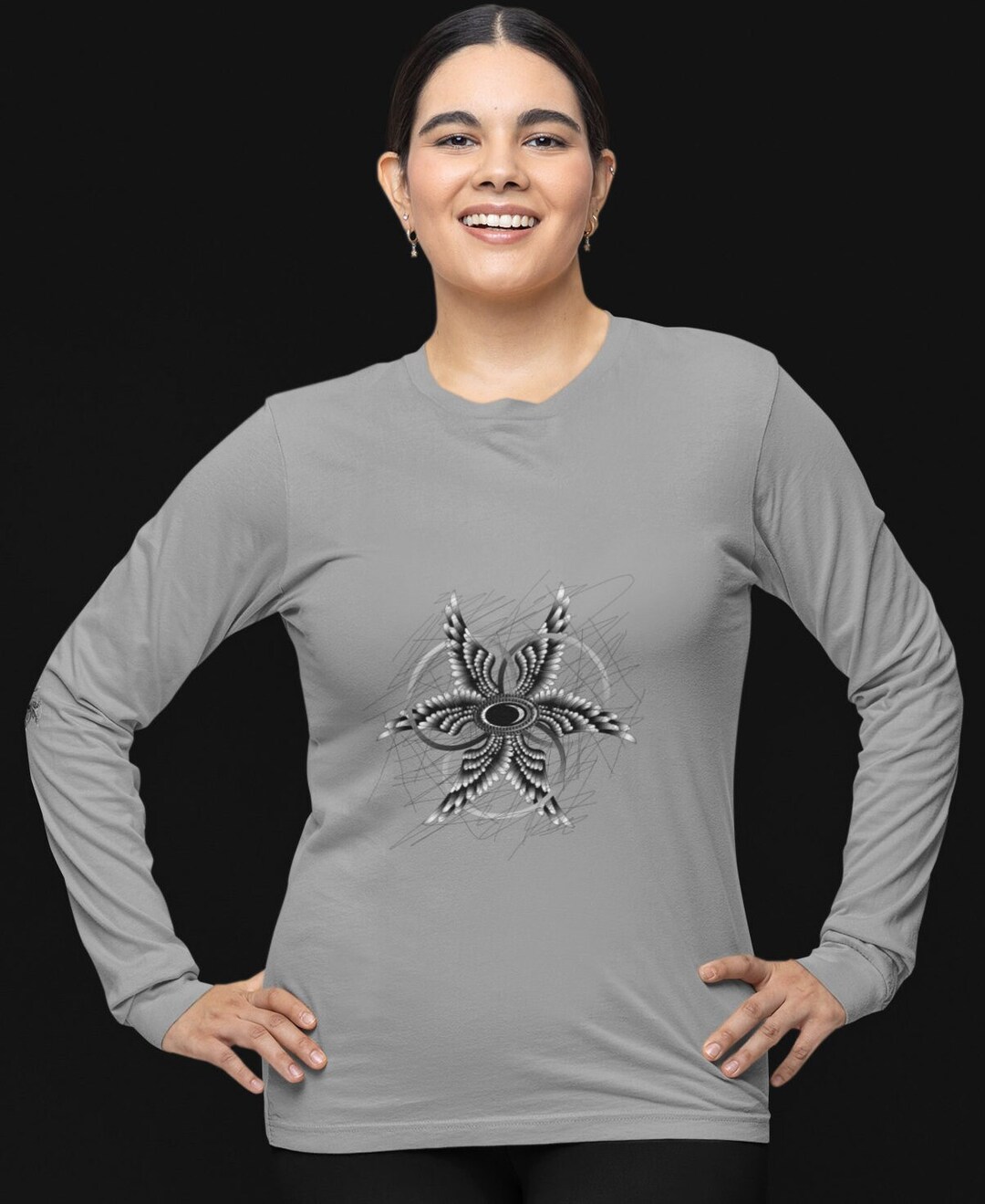 Angel Design Shirt, Seraphim Ophanim, Plus Size Top, Custom Graphic ...
