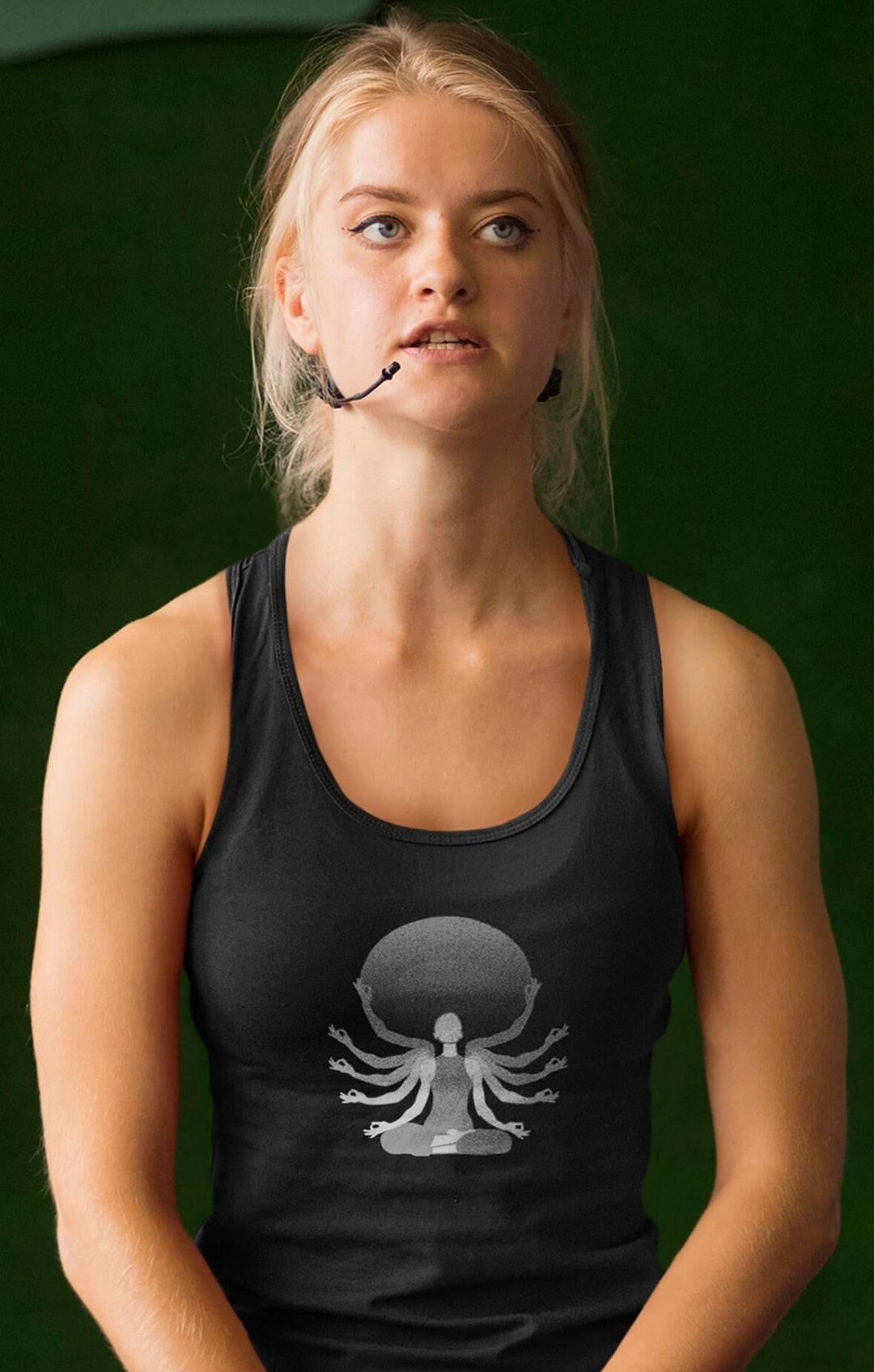 Empowering Body Positivity Tank - Custom Gym T-shirt for Yoga ...
