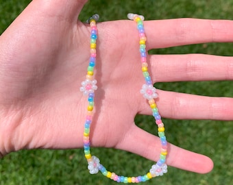 Beaded Daisy Chain | Etsy