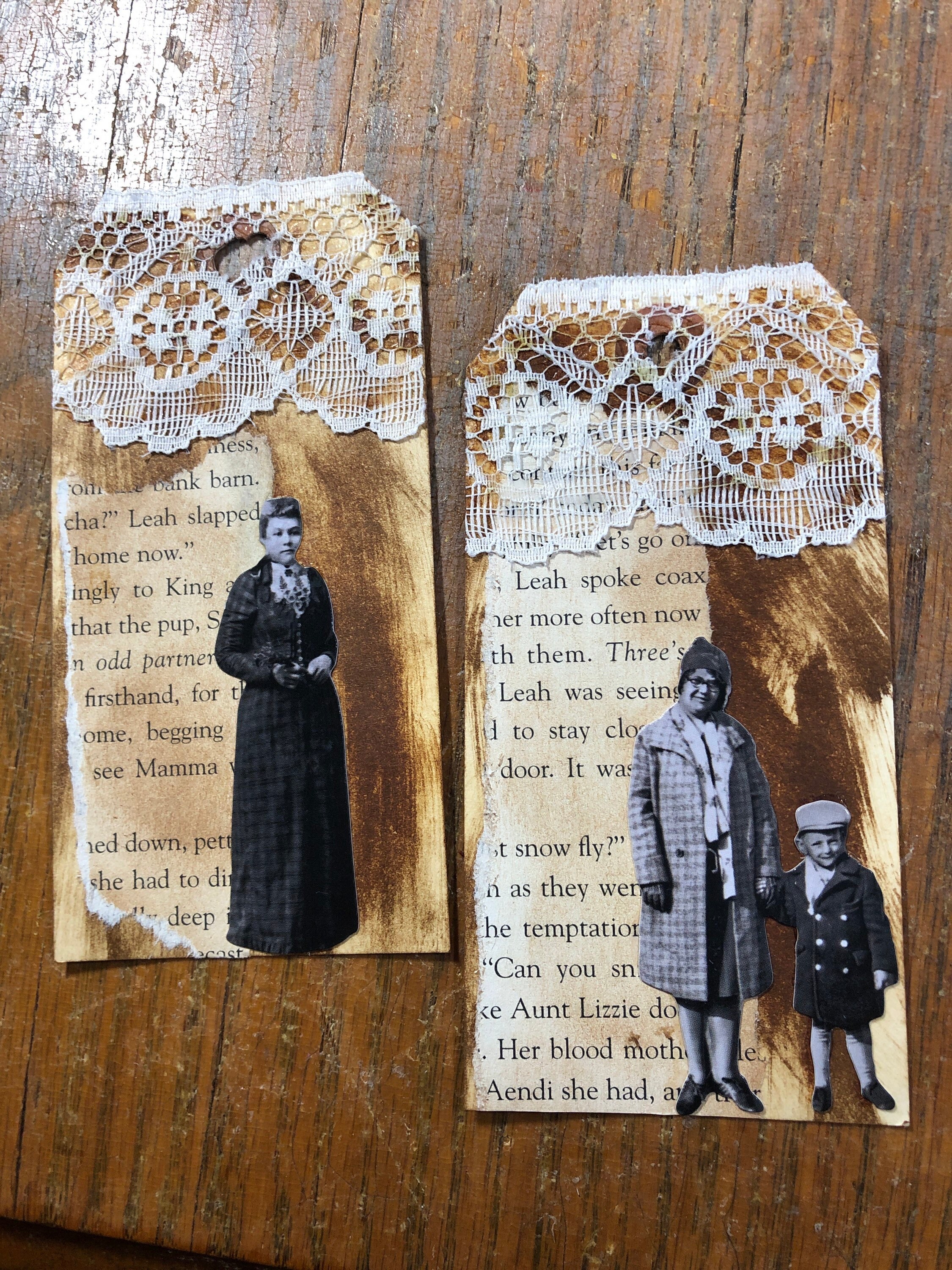 Junk Journal Vintage Looking Tags - Etsy