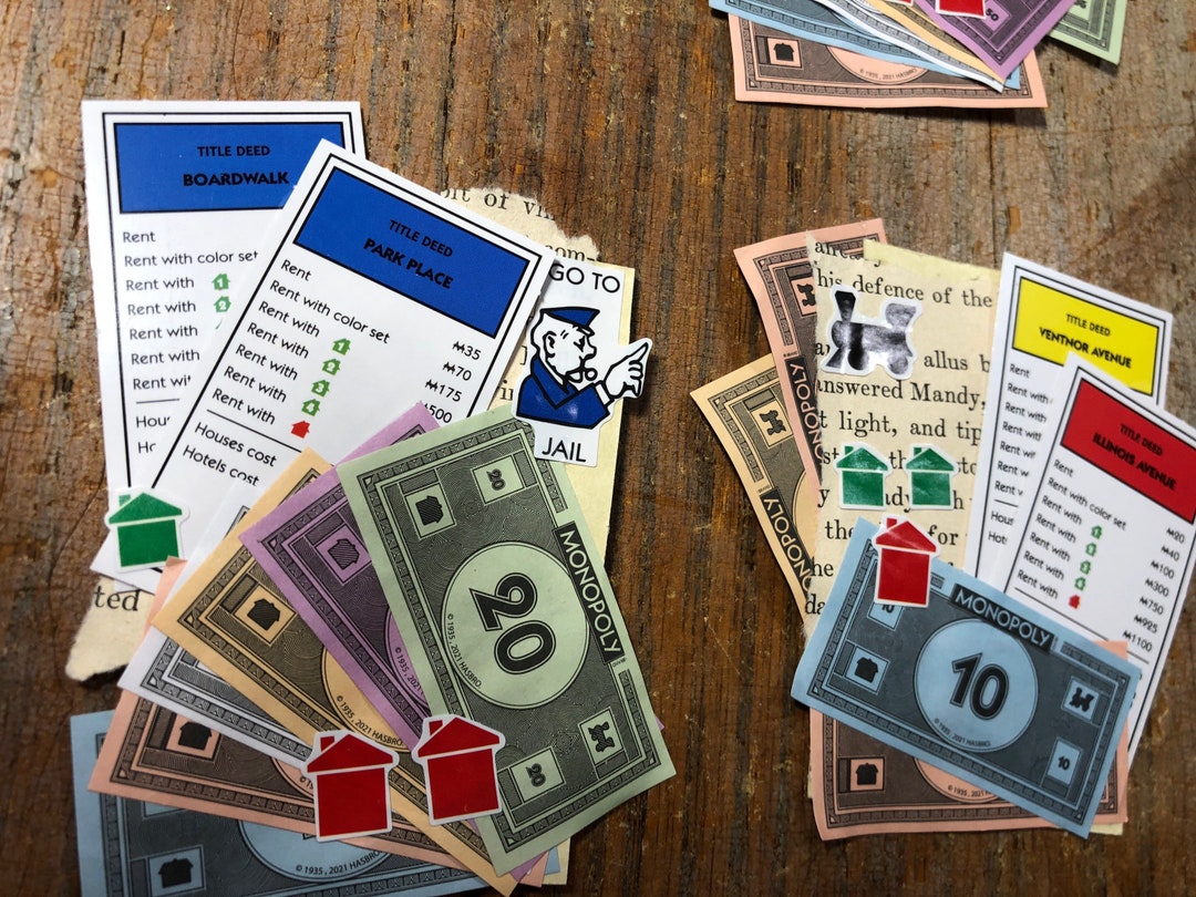 Paper Clip Monopoly Clusters (mini Sizes) - Etsy