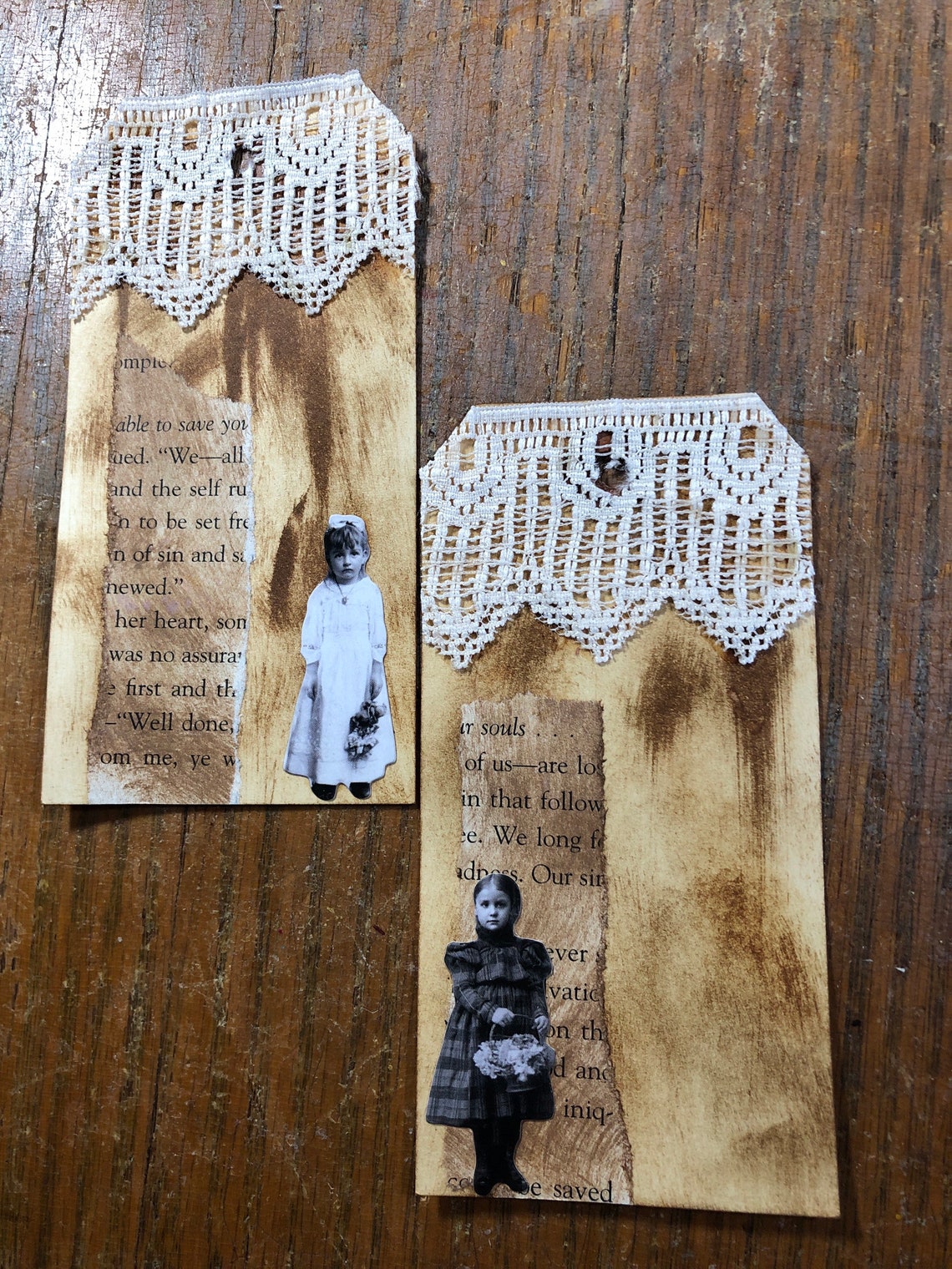 Junk Journal Vintage Looking Tags - Etsy